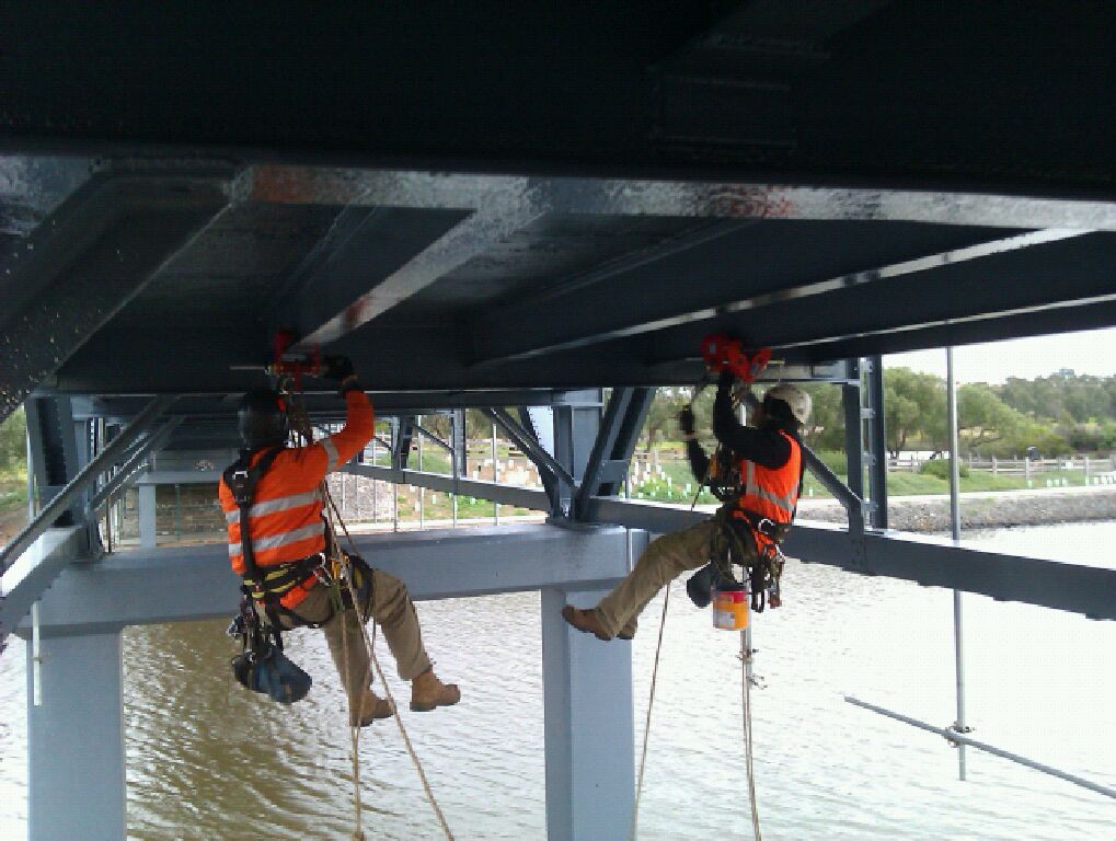 Bridgeworks underway - Ropepro High Access Services