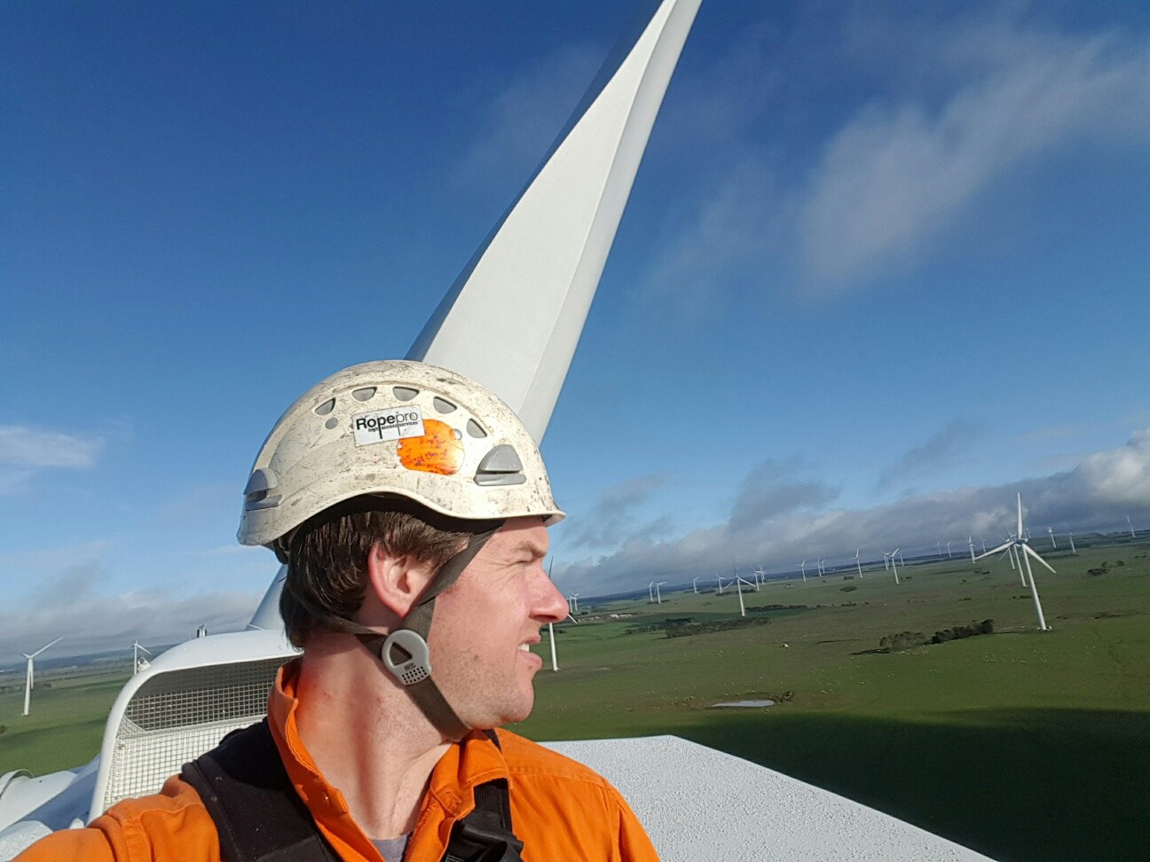 Wind Turbine Anchor Point Inspection and Testing, Mt Mercer, Victoria ...
