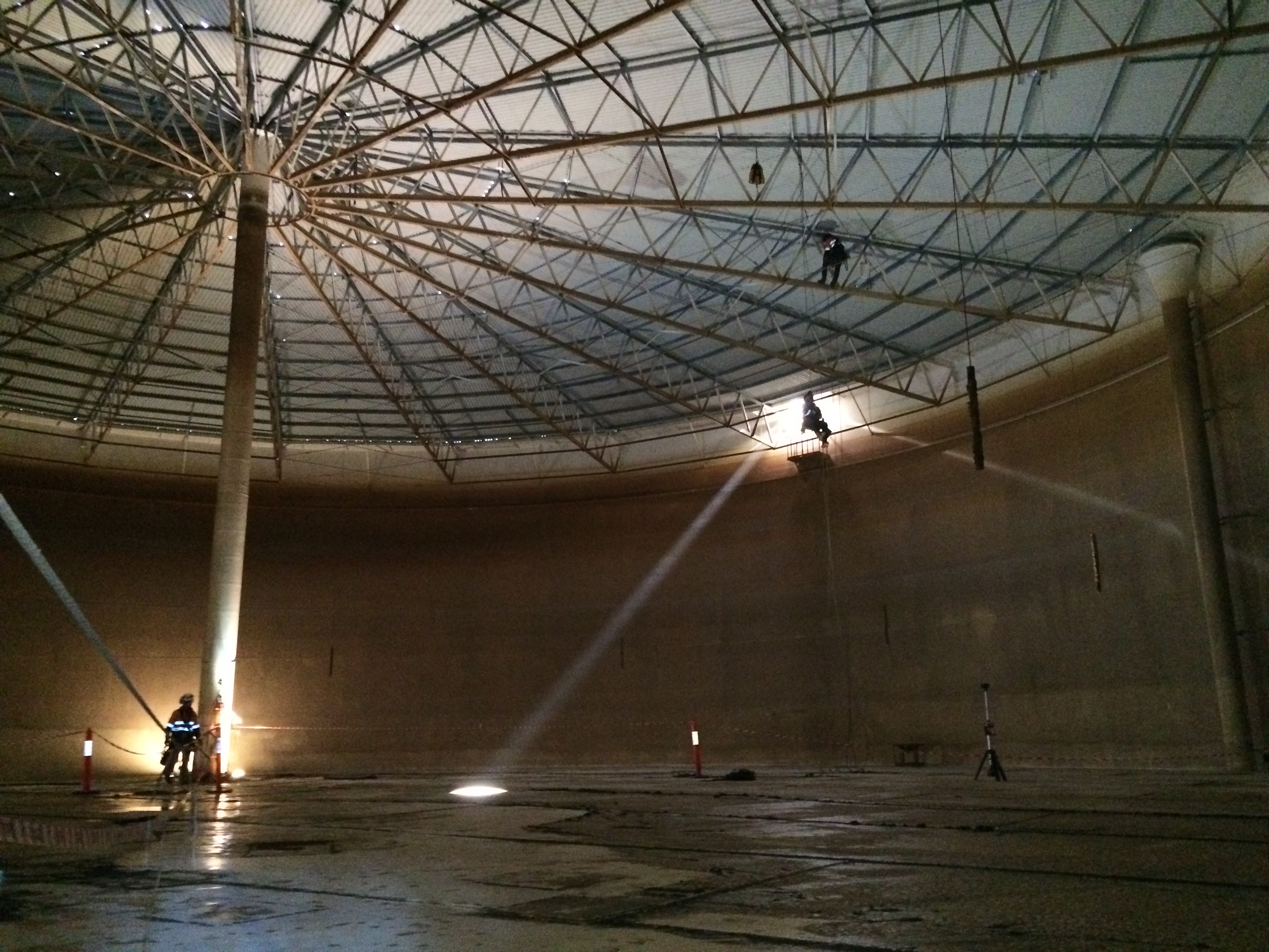 Rope Access Tank maintenance, St Albans, Vic. - Ropepro High Access ...